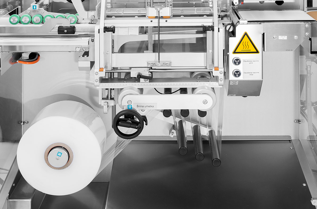 Film packaging with cutting-edge sealing technology.