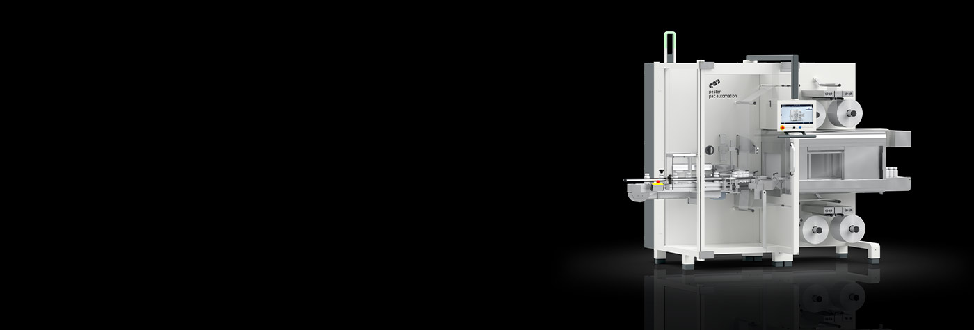 Film packaging - universal up-ending for secure pharmaceutical bundles