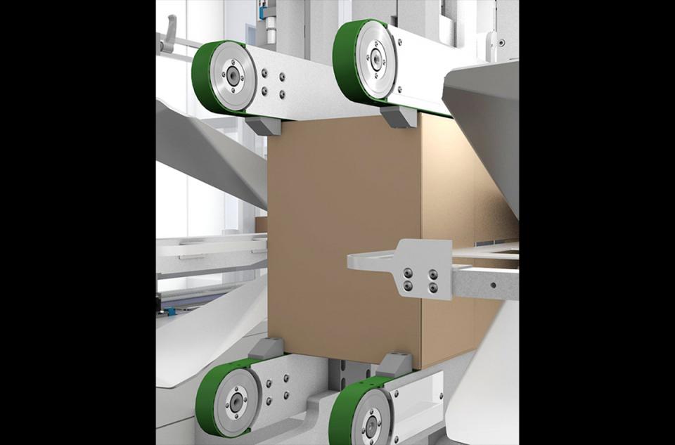 PEWO-form SLP Compact - case packing and palletizing solution